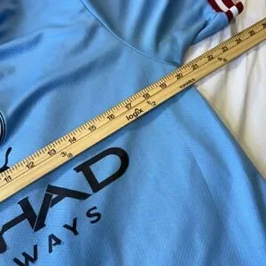 Puma | Shirts | Puma Manchester City Fc Mens Soccer Jersey Light Blue ...